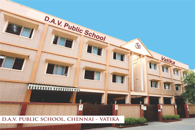 Welcome To D.A.V. PUBLIC SCHOOL 19, Sitaram Nagar, Velachery, Chennai - 42