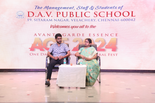 Welcome To D.A.V. PUBLIC SCHOOL 19, Sitaram Nagar, Velachery, Chennai - 42